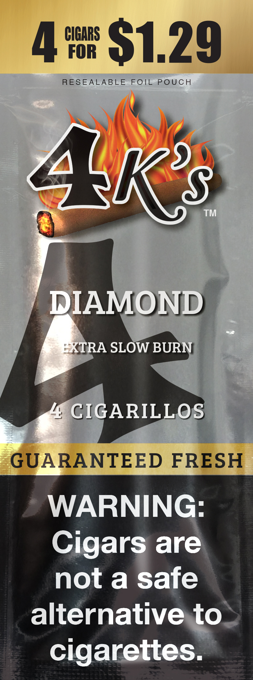 4K's 4F1.29 Diamond - Good Times Tobacco