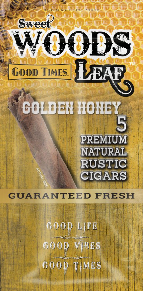Sweet Woods Leaf 5ct Golden Honey - Good Times Tobacco
