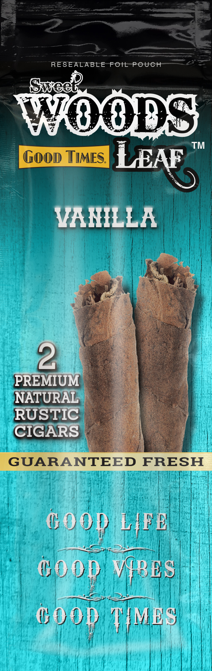 Sweet Woods 2ct Vanilla - Good Times Tobacco
